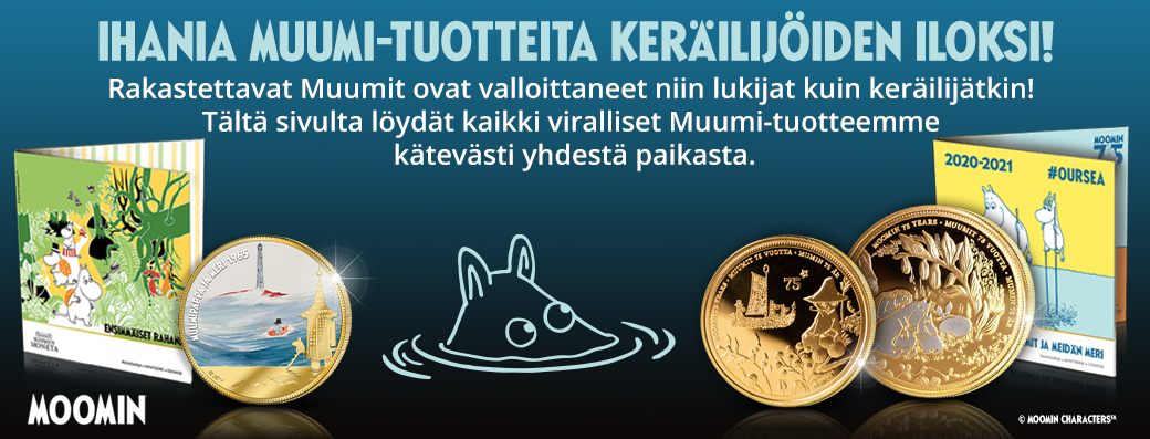 Muumi-tuotteet Suomen Moneta – keräilijän kumppani, rahojen ja ...