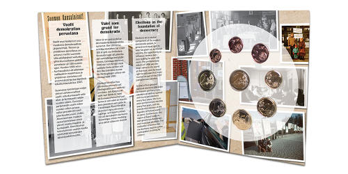 Vaalit demokratian perustana -rahasarja 2024 - Eurokolikot Suomen Moneta – keräilijän kumppani ...